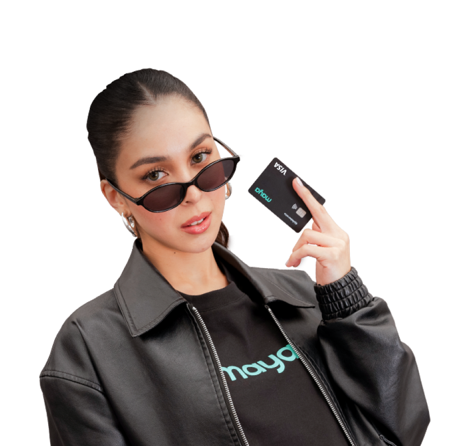 Pink Glitter Edition Maya Card